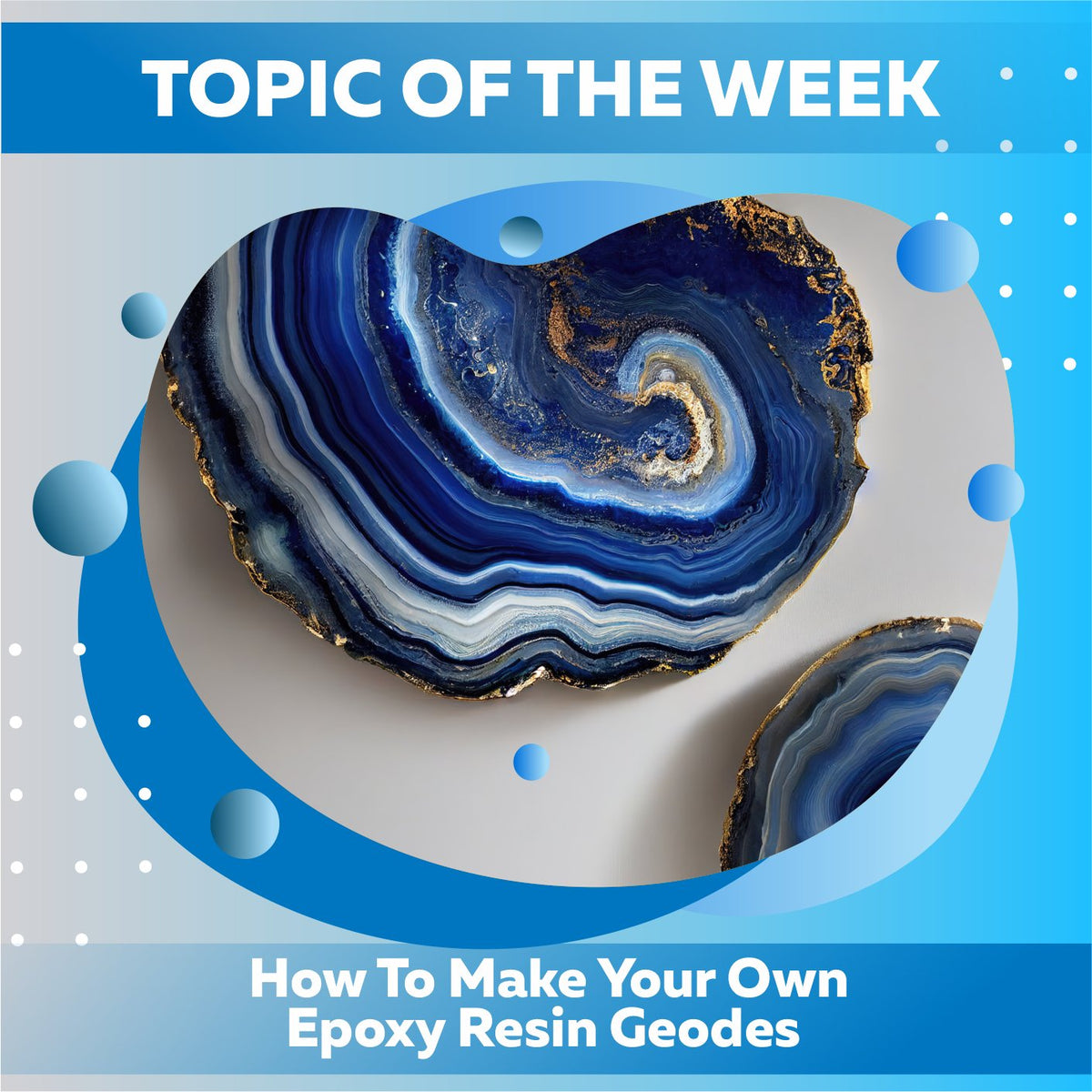 HOW TO MAKE YOUR OWN EPOXY RESIN GEODES: