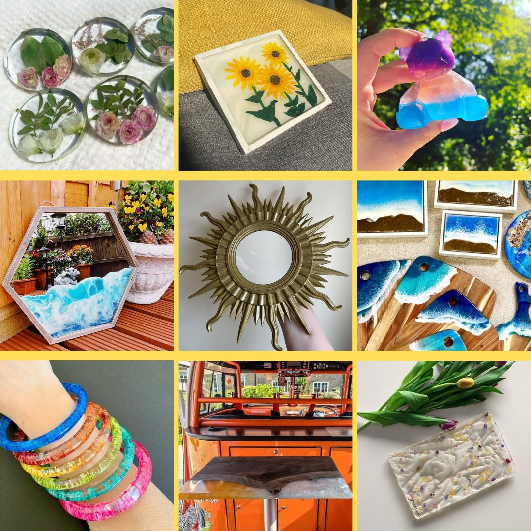 🌞 Summer Resin-Spiration 🌞 Craft Resin's Ideas
