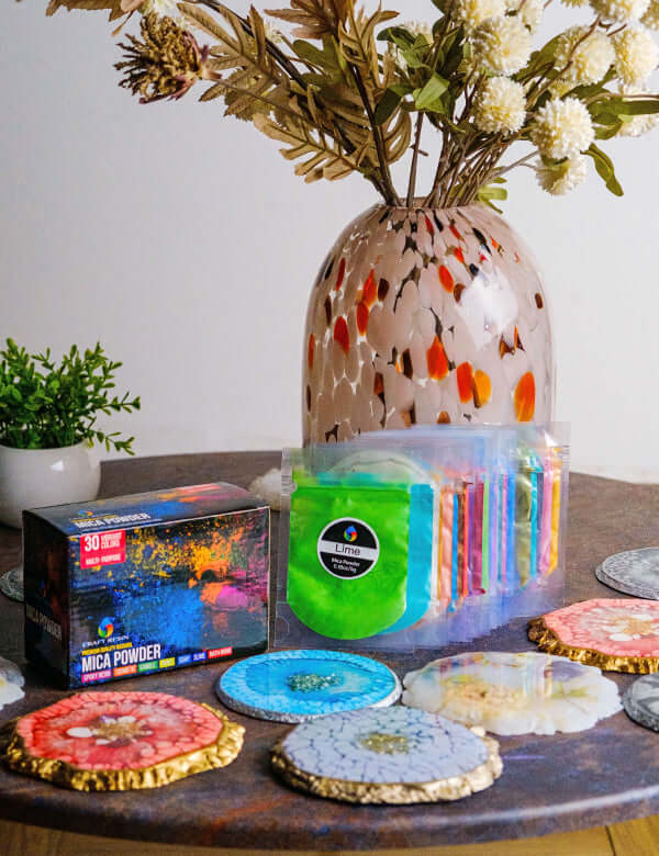 Adding Different Objects Into Epoxy Resin: